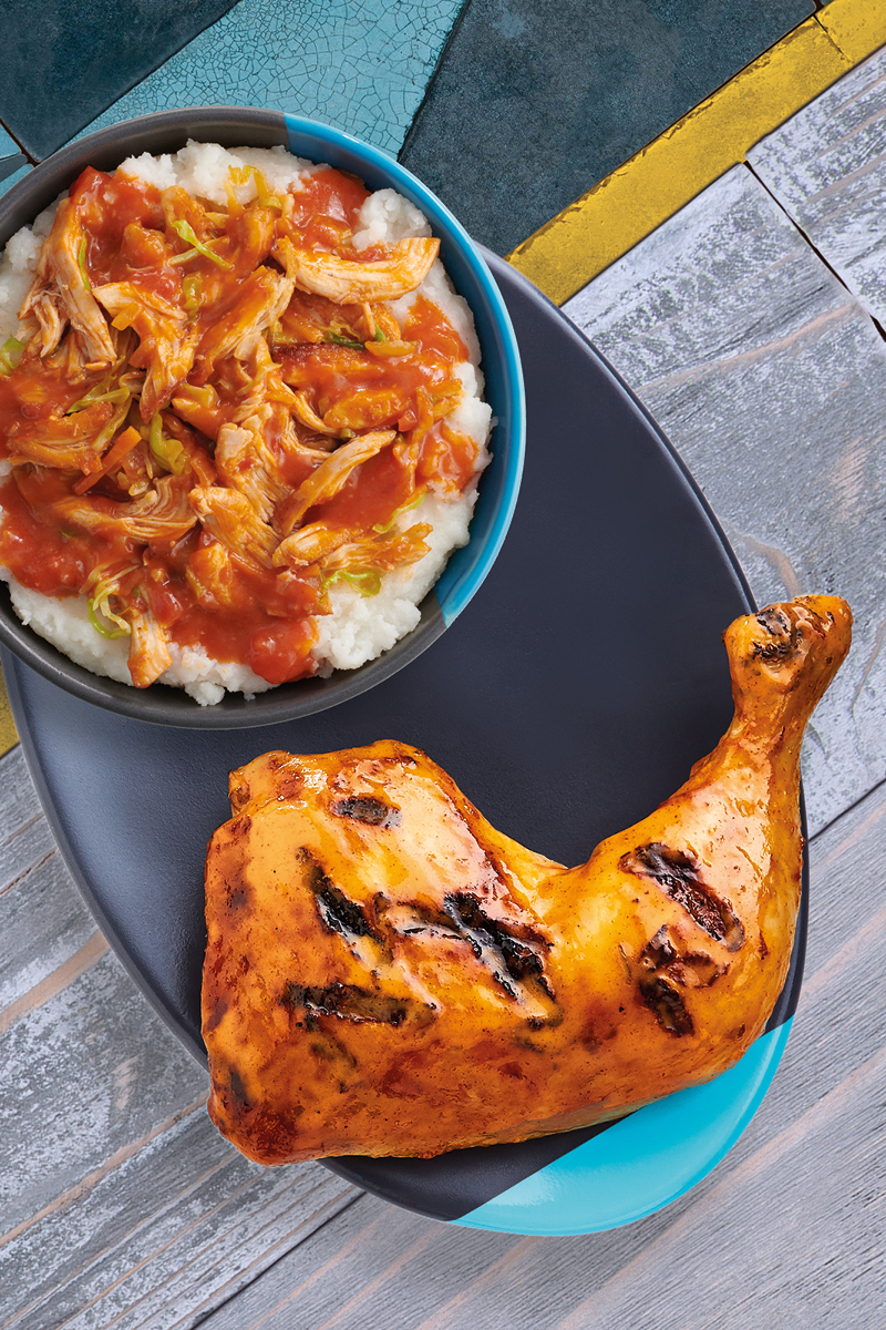 1/4 Chicken & Hotpot Pap Grande Meal