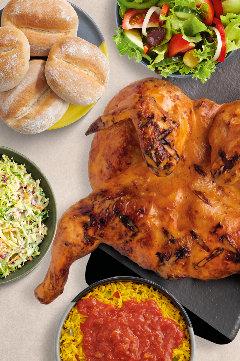 Full Chicken + any 4 Sharing Sides