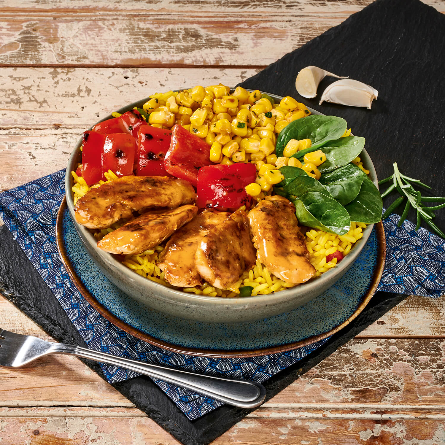 Chicken & Veg Tigela